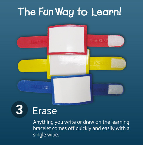 Learning Bracelet | Designed for Teachers - by a Teacher.